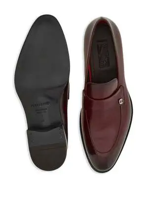 FERRAGAMO Tramezza Leather Loafers