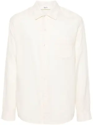 Séfr Leo Cotton Shirt - Neutrals