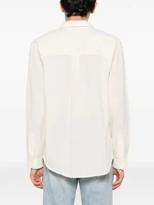 Séfr Leo Cotton Shirt - Neutrals