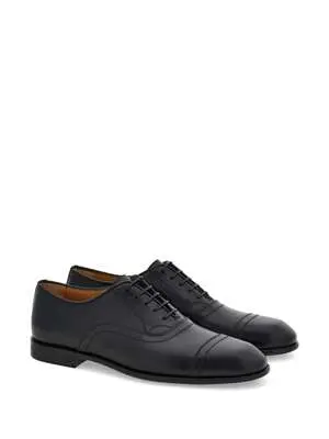 FERRAGAMO Toecapped Leather Oxford Shoes