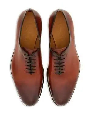 FERRAGAMO Tramezza Plain Toe Oxford Shoes