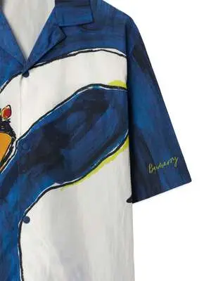 Burberry Swan-print Shirt