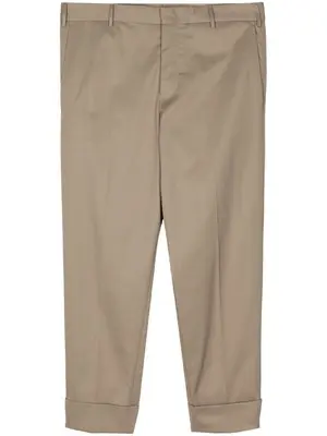 PT TORINO Edge Cotton Chino Trousers - Neutrals