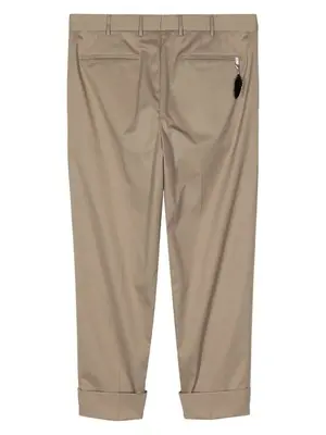 PT TORINO Edge Cotton Chino Trousers - Neutrals