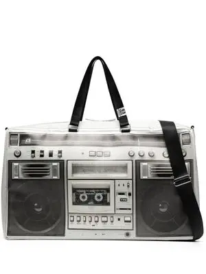 Mihara Yasuhiro Silver Tone Bags For Women