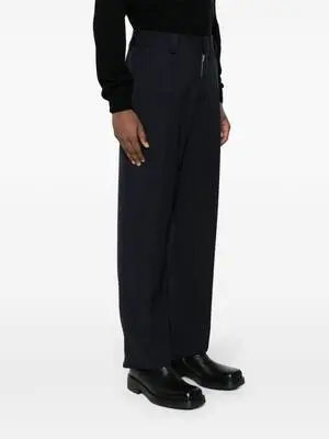 JIL SANDER Tapered Wool Trousers