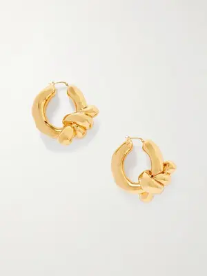 Jil Sander Sculptural Earrings