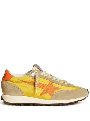 GOLDEN GOOSE Marathon Nylon Upper Sneakers With Orange Star