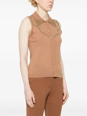 Dorothee Schumacher Stud-embellished Knit Top