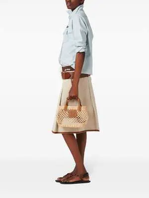 Miu Miu Interwoven Tote Bag - Neutrals