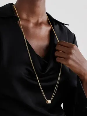 SUZANNE KALAN 18-karat Diamond Necklace
