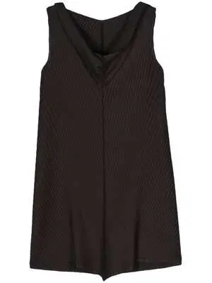 Issey Miyake Plissé Mini Dress
