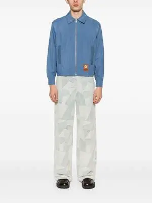 Maison Kitsuné Floating Flower-patch Bomber Jacket