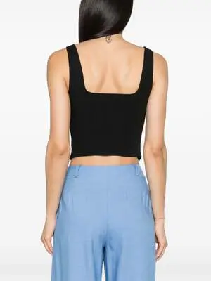 SAMSOE SAMSOE Salot Pinstriped Crop Top