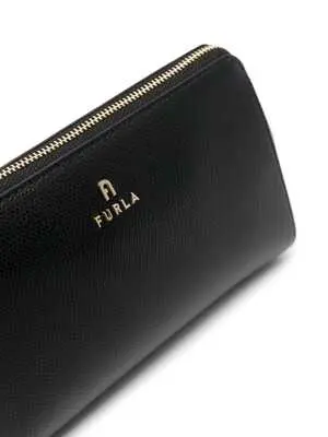 Furla Camelia Leather Makeup Bag