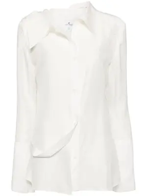 COURREGES Modular Silk Shirt