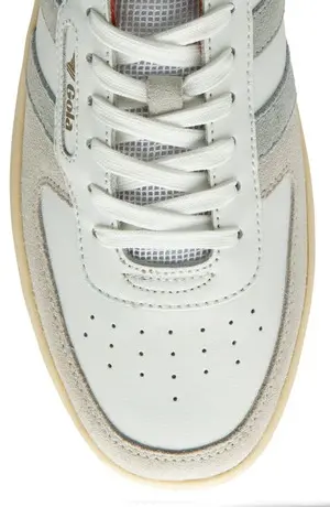 Gola Hawk Leather Sneaker - White/smoke/moody Orange