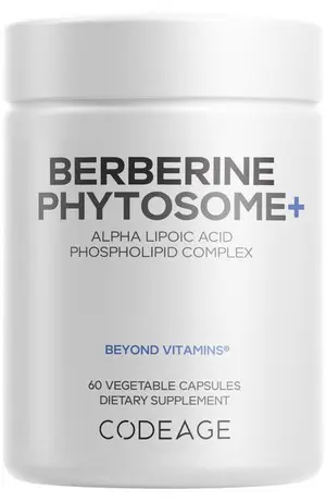 CODEAGE Berberine Phytosome Supplement - White