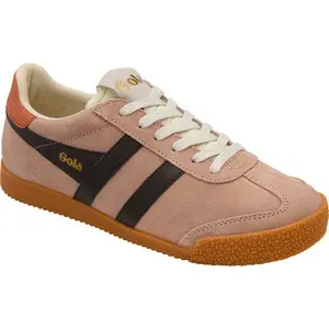 Gola Elan Suede Sneakers - Cameo/mocha/coral