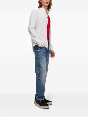 Hugo Logo-appliqué Cotton Shirt