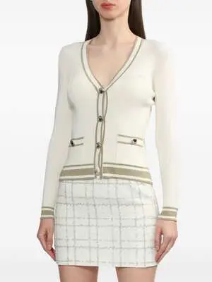 Alessandra Rich Cable-knit Cardigan