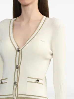 Alessandra Rich Cable-knit Cardigan