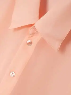 Coperni Chiffon Blouse - Peach