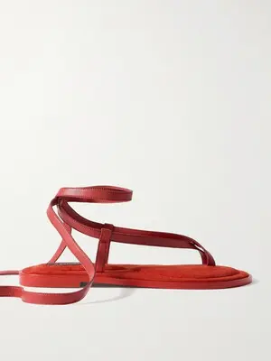 A.emery Elliot Lace-up Leather Sandals