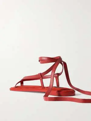 A.emery Elliot Lace-up Leather Sandals