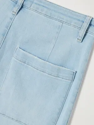 FRAME The 70s Cropped Wide-leg Jeans