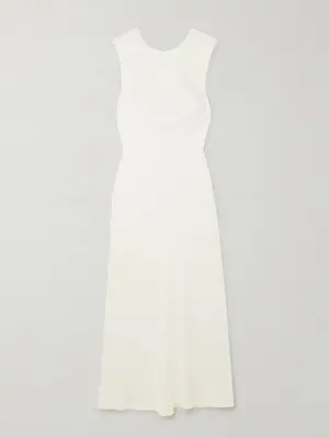 Flowy Open Back Maxi Dress