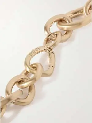 Cult Gaia Reyes Brushed Gold-tone Necklace