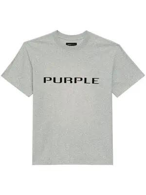 PURPLE BRAND Wordmark T-shirt - Grey