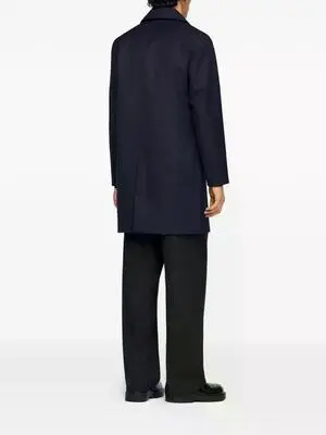 Sandro Waterproof Technical Fabric Raincoat - Blue