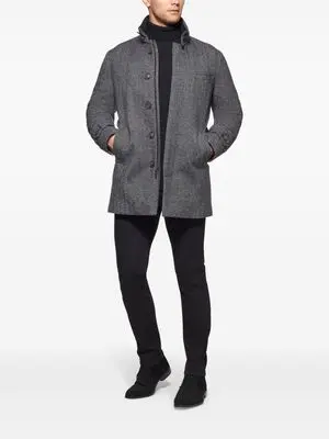 NORWEGIAN WOOL Virgin Wool-cashmere Blend Coat