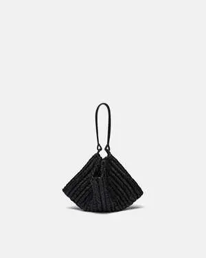 Nanushka The Square Knitted Leather Tote Bag
