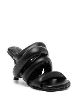 YUME YUME Circular Heel 110mm Sandals - Black
