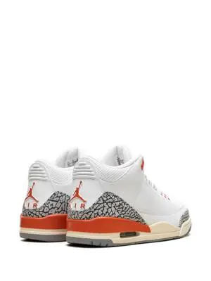 JORDAN Air 3 Retro Sneakers - White