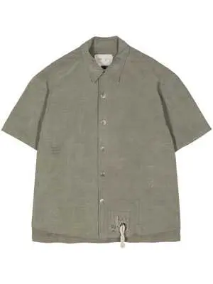 GREG LAUREN Army Tent Cotton Shirt
