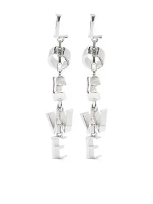 Loewe Logo-lettering Earrings