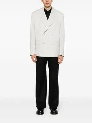 Givenchy Double-breasted Wool Blazer - Neutrals