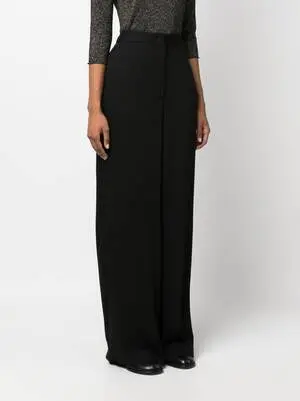 Fabiana Filippi High-waisted Palazzo Trousers - Black