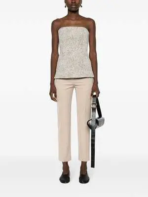 PT TORINO Raised Seam Detail Trousers