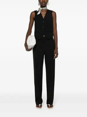 PT TORINO Pressed-crease Trousers - Black
