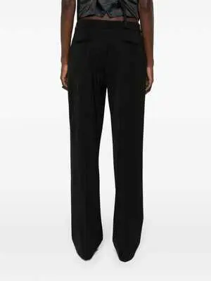 PT TORINO Pressed-crease Trousers - Black