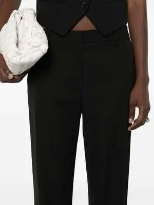 PT TORINO Pressed-crease Trousers - Black
