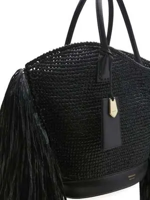 FERRAGAMO Raffia Tote Bag