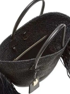 FERRAGAMO Raffia Tote Bag
