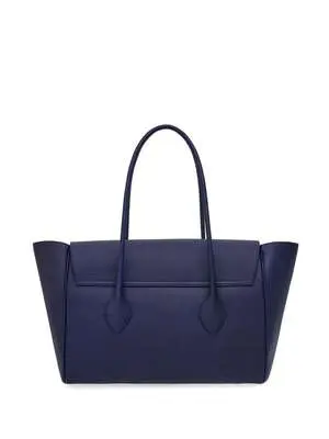 FERRAGAMO Large East-west Leather Tote Bag