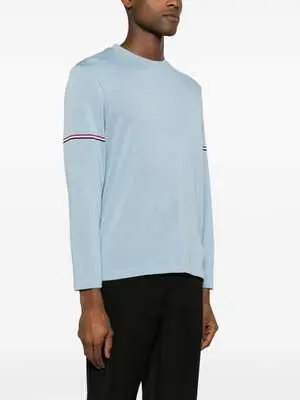 Thom Browne Rwb-stripe Cotton T-shirt